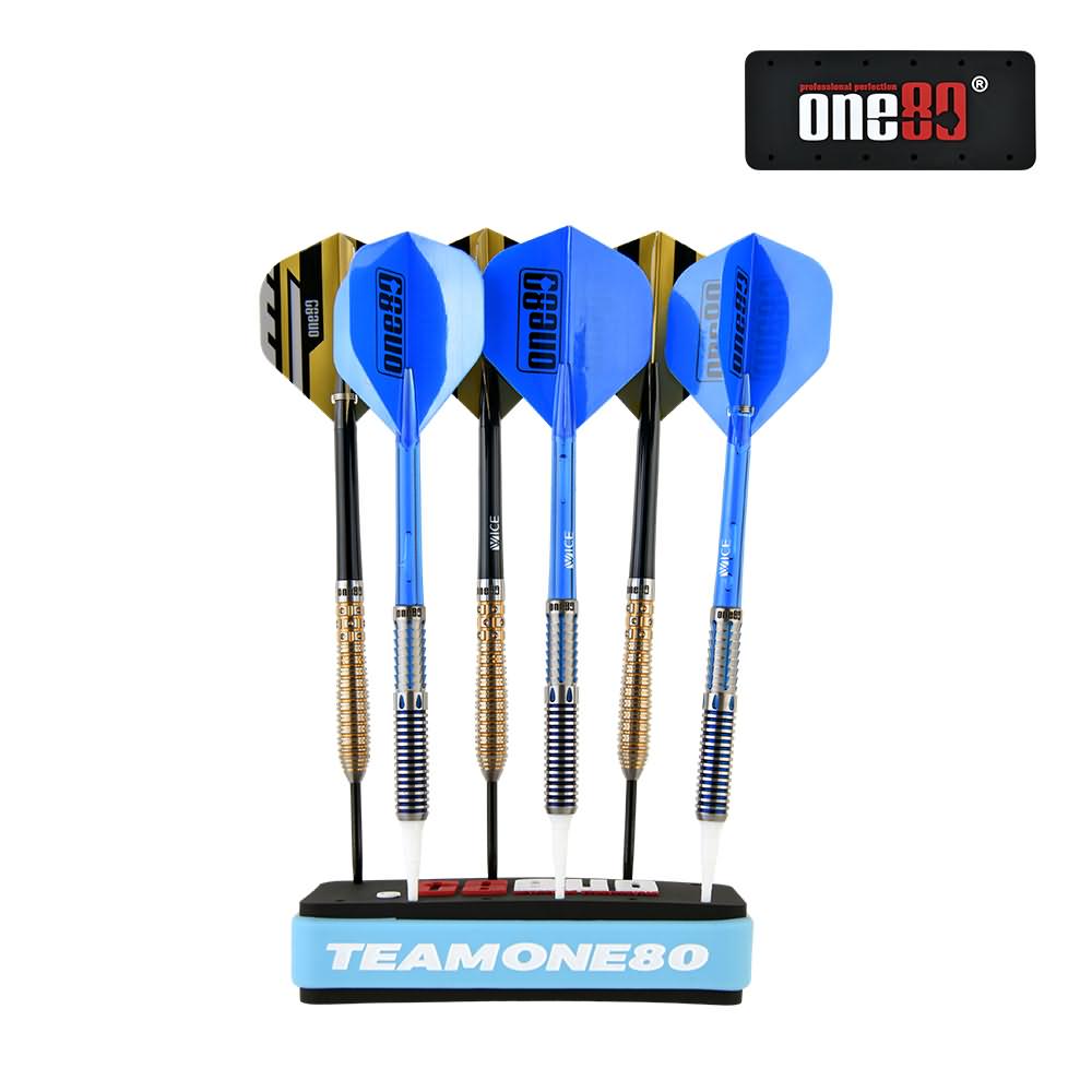 One80 Rubber Dart Stand Logo - Dartshop Madhouse